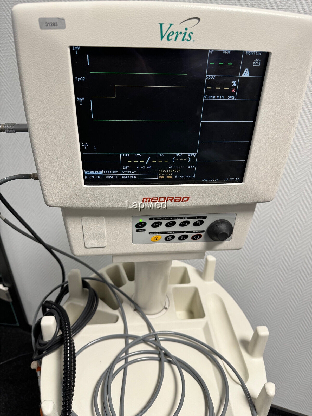 Medrad Veris MRI Monitor | Ecg and Patient Monitoring | Products | LapMed