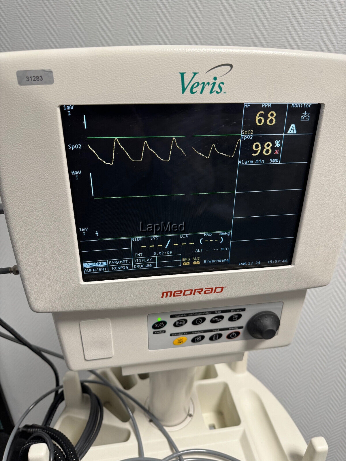 Medrad Veris MRI Monitor | Ecg and Patient Monitoring | Products | LapMed